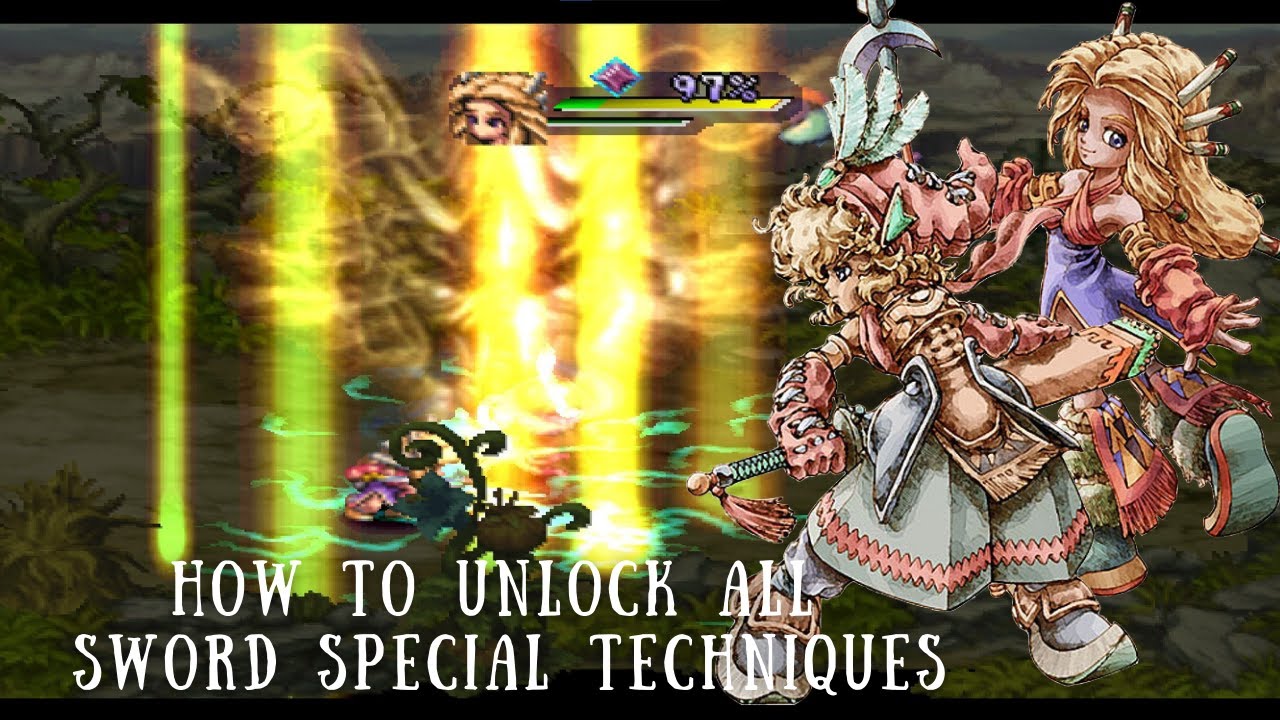 Unlock All Sword Special Techniques | Legend of Mana - YouTube