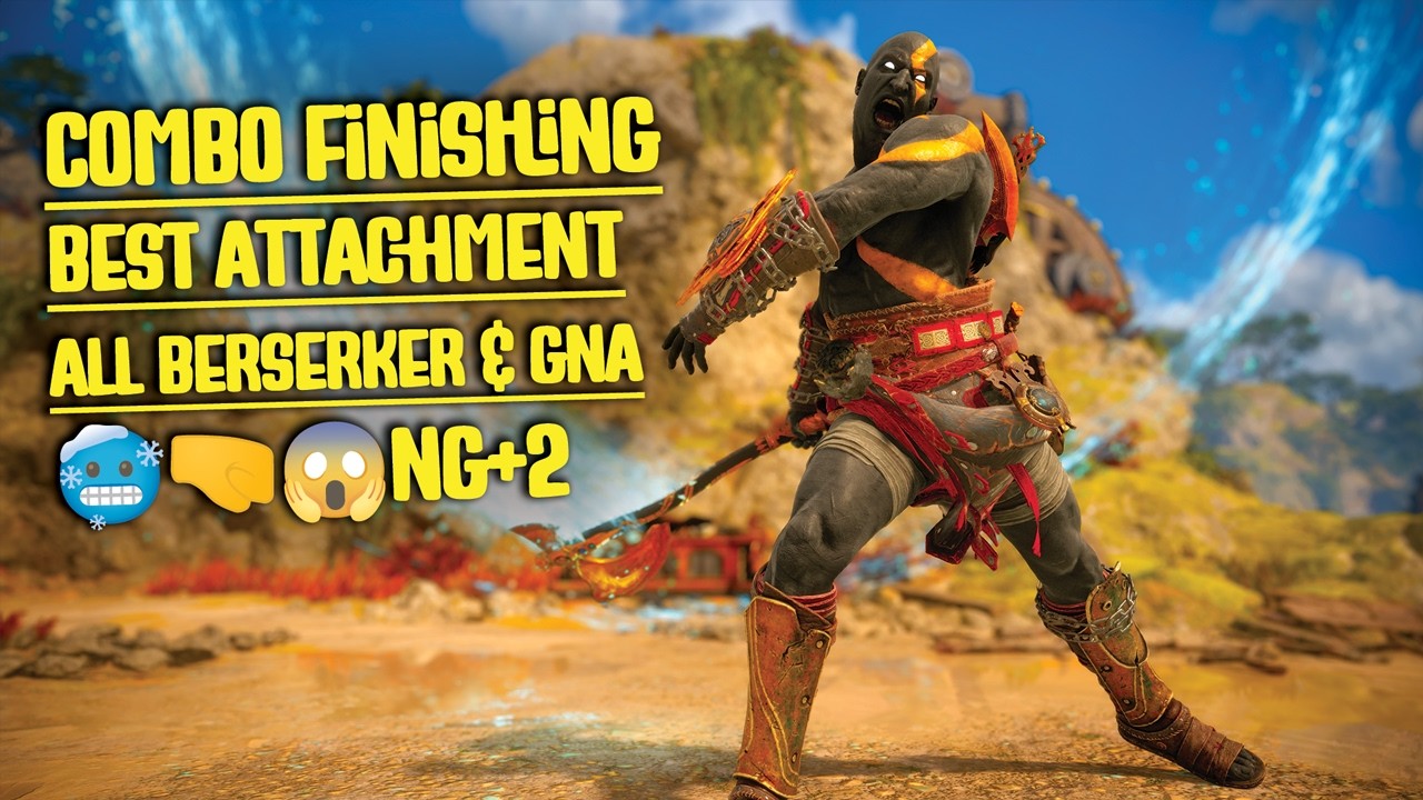 Best Attachment Combo Finishing Axe Build 🪓🥶😱 God of War Ragnarok | Max ...