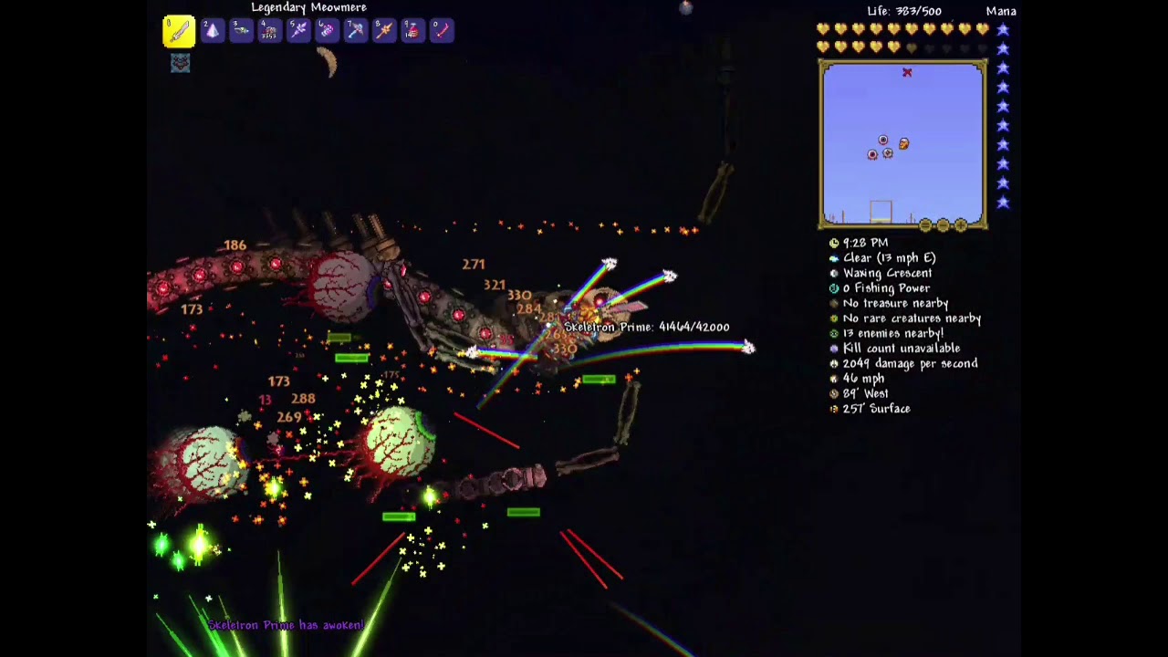 Terraria: Fighting Multiple Bosses - YouTube