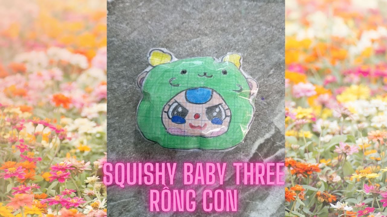 Squishy Baby three rồng con đáng yêu #babythree #squishy #papersquishy ...