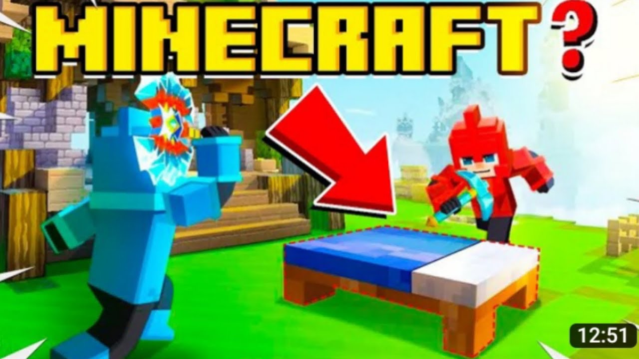 block man go resources pack in minecraft bedwars with background music ...