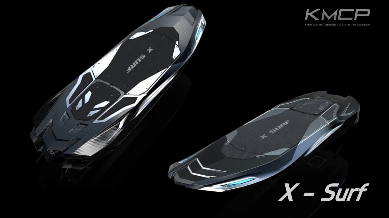 2018 KMCP SURF-X electric surfboard trailer - YouTube