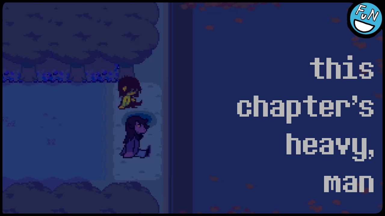 Deltarune finally got serious | finishing Deltarune Chapter 4 - YouTube
