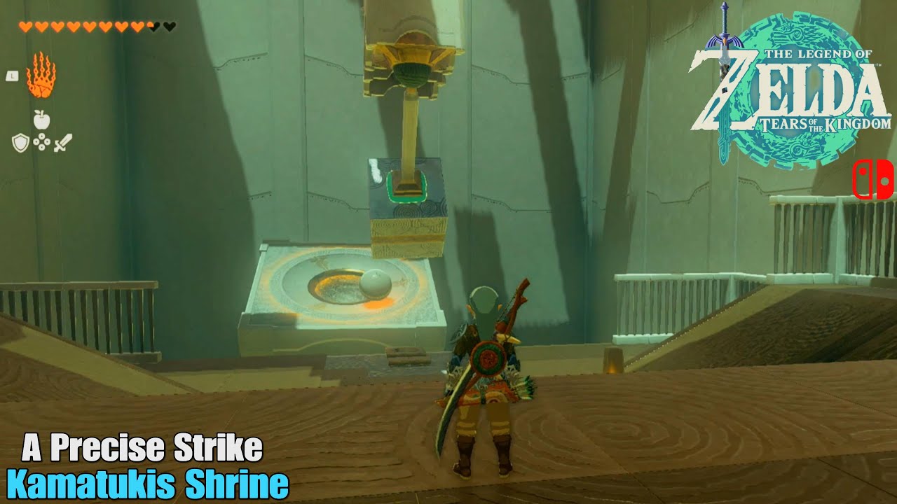 Legend Zelda Tears of the Kingdom - A Precise Strike Kamatukis Shrine ...