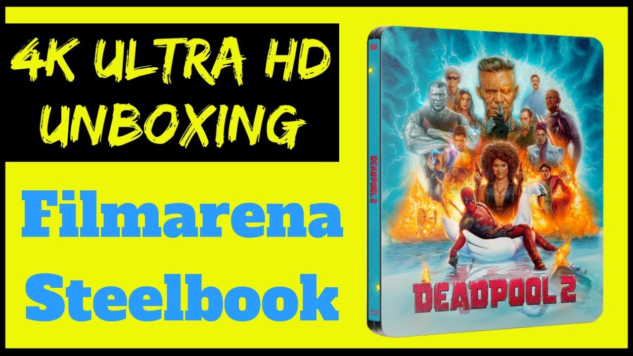 Deadpool 2 Steelbook Unboxing | Filmarena | German | 4K Ultra HD ...