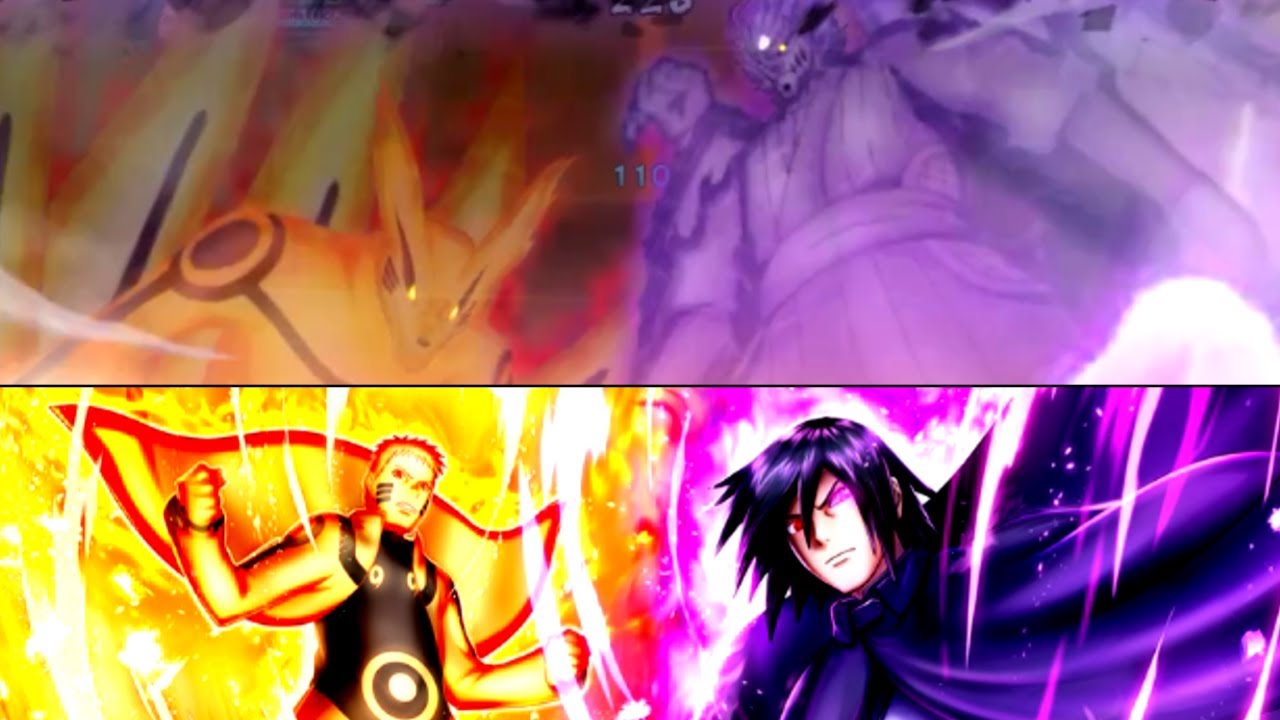 Naruto Hokage x Sasuke (Vs Jigen) Duo Showcase - Naruto x Boruto Ninja ...
