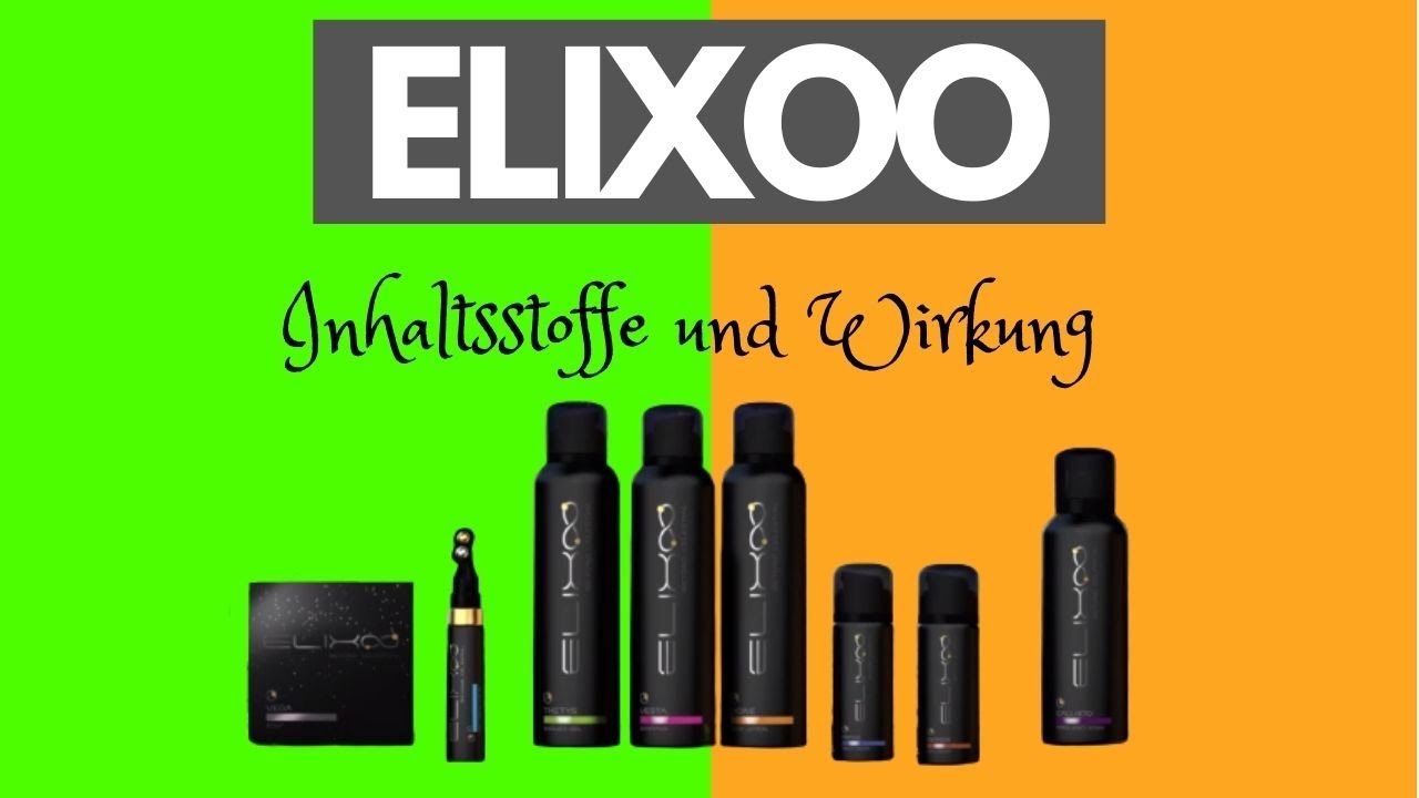 Elixoo Produkte & Inhaltsstoffe [Wolfgang Vitzthum, Dennis Nowak] - YouTube