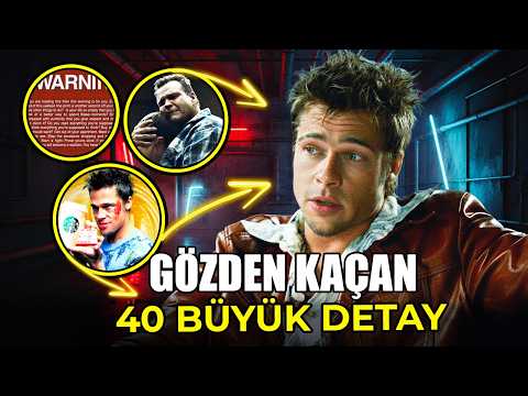 Fight Club İzlerken Aklımı Başımdan Alan 40 Detay