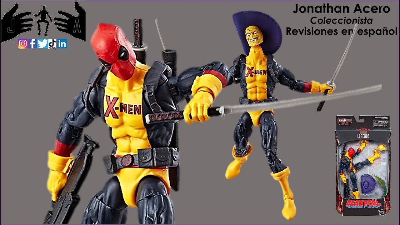 Deadpool / Madcap Marvel Legends Sauron Series Toy Review Jonathan ...