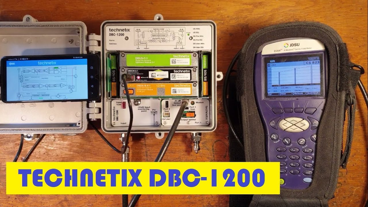 TECHNETIX DBC-1200 - YouTube