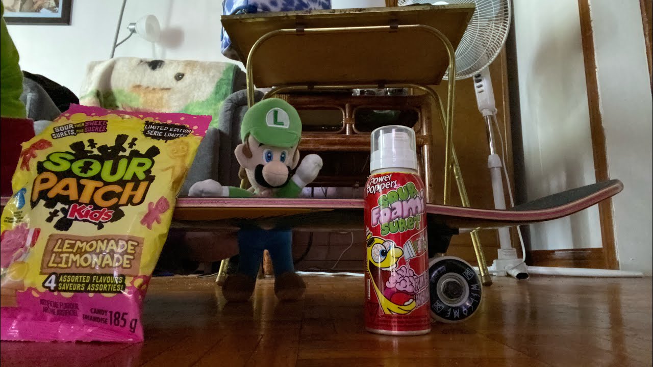 Luigi eats some sour candy! | LSF - YouTube