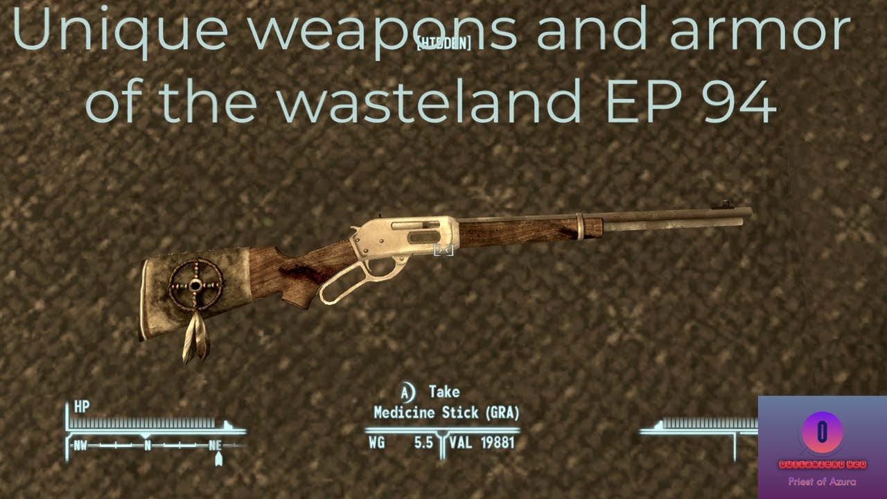 Unique weapons and armor of the wasteland EP 94 Medicine Stick (Fallout ...