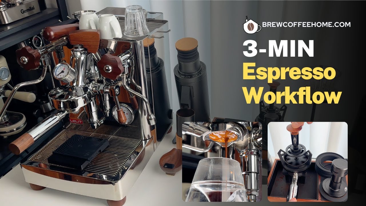 My 3-Minute Morning Espresso Routine | Espresso Workflow | My Coffee ...