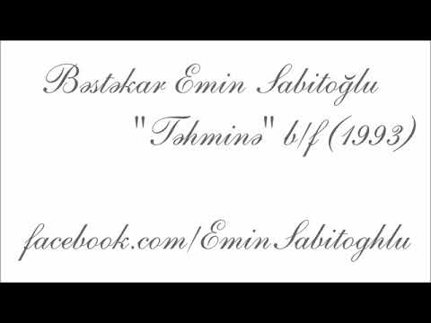 Tehmine ve Zaur (Emin  Sabitoglu orijinal)