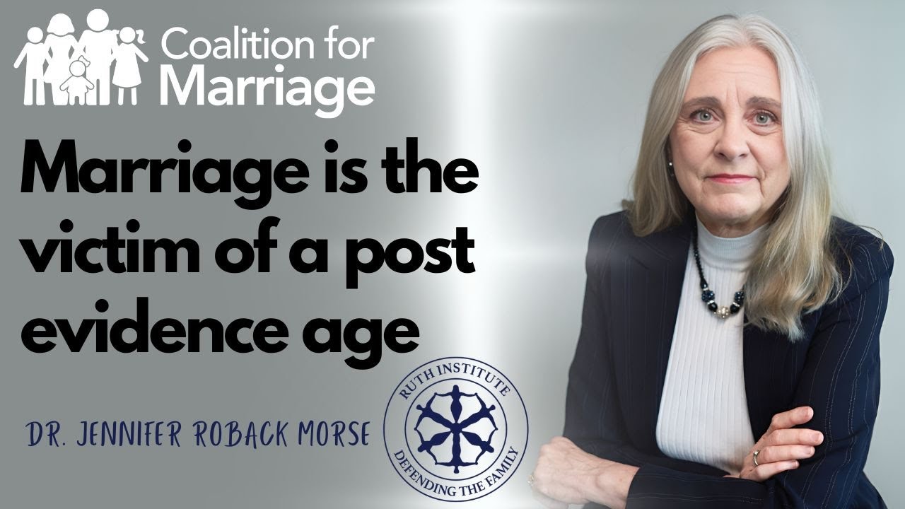 Fix Society by Re-gendering Marriage - Dr Jennifer Roback Morse and Dr ...