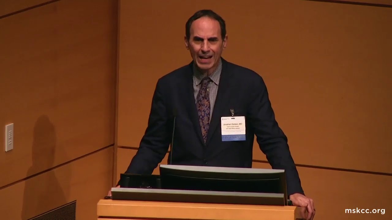 2018 MSK Alumni Conference - Jonathan Epstein MD - YouTube