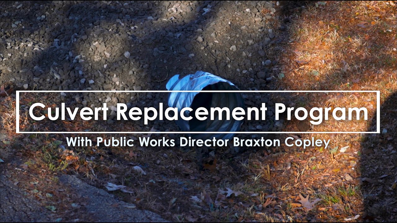 Culvert Replacement Program - YouTube