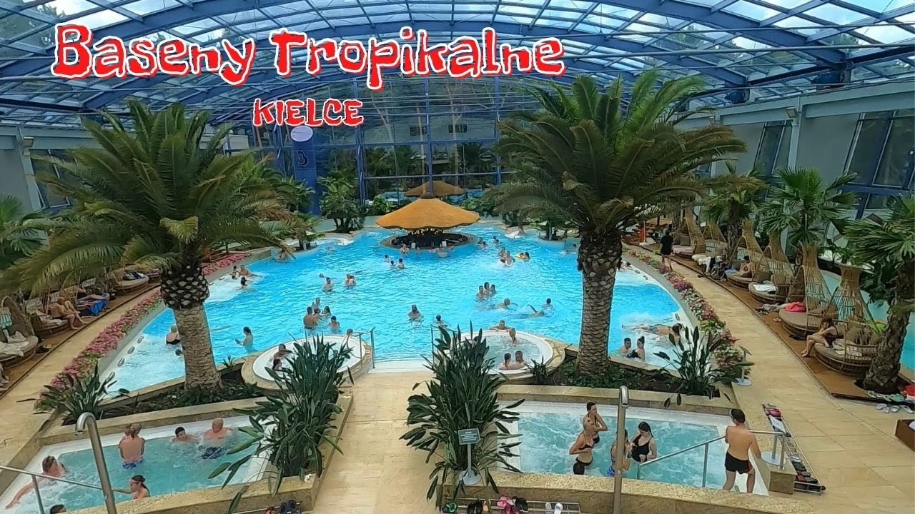 Baseny tropikalne w Kielcach/Binkowski Resort. Wszystkie zjeżdżalnie ...