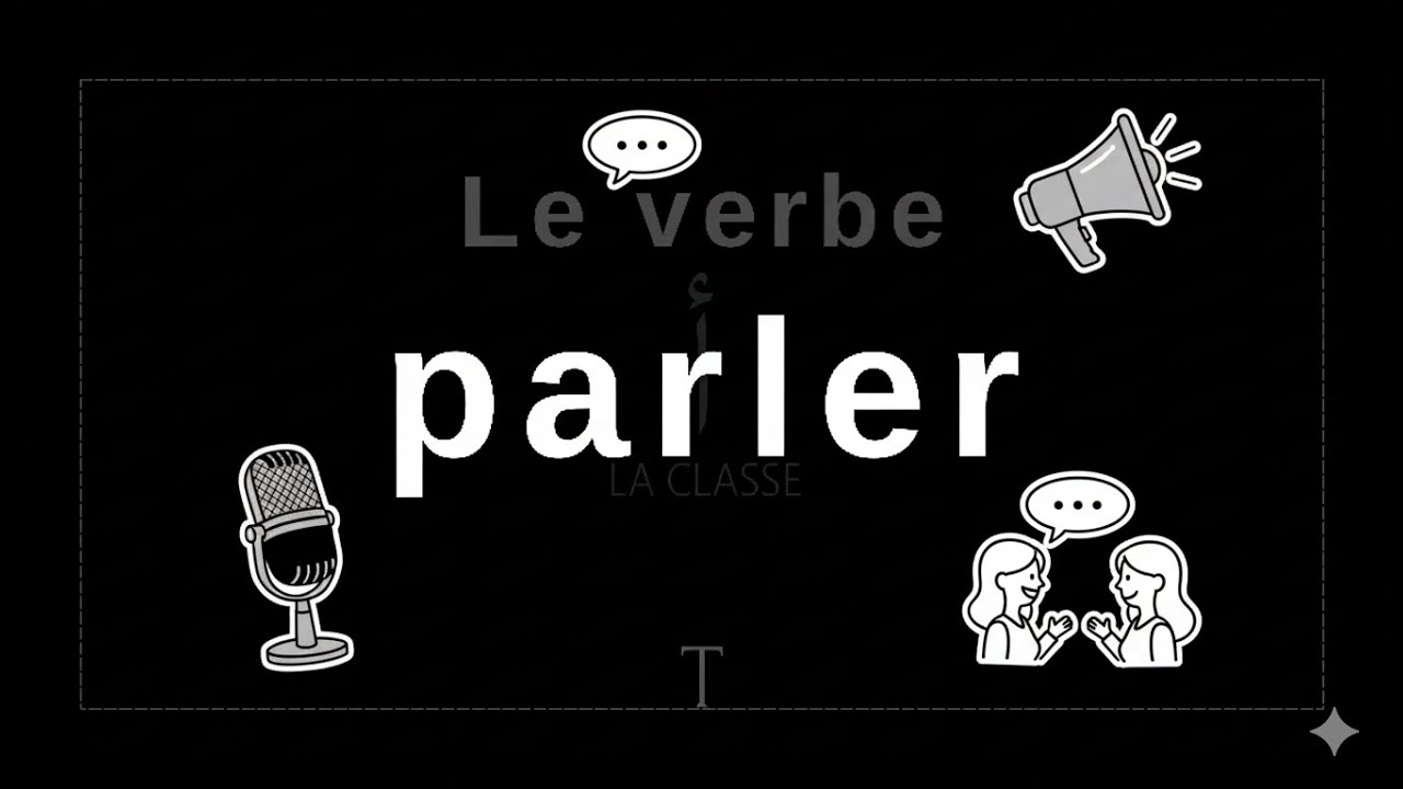 Le verbe parler - CONJUGAISON COMPLÈTE - YouTube