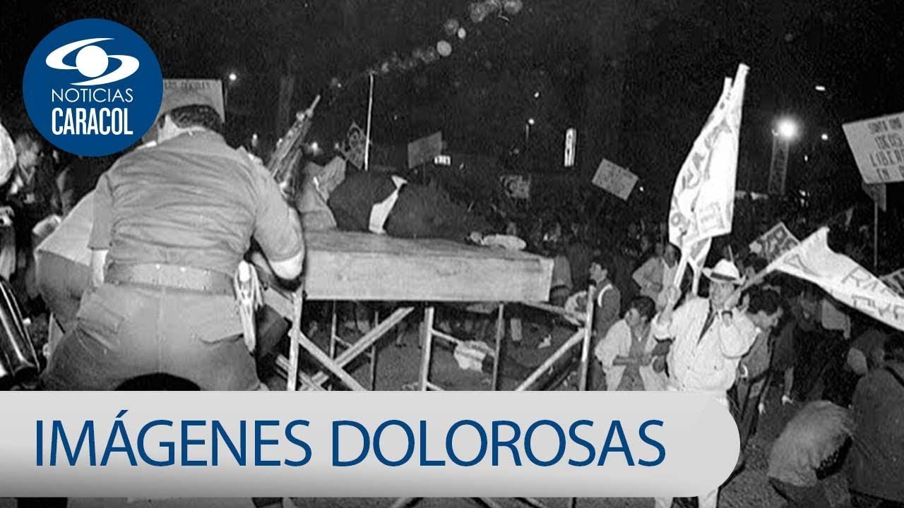 Así emitieron en televisión la noticia sobre el atentado a Galán hace ...