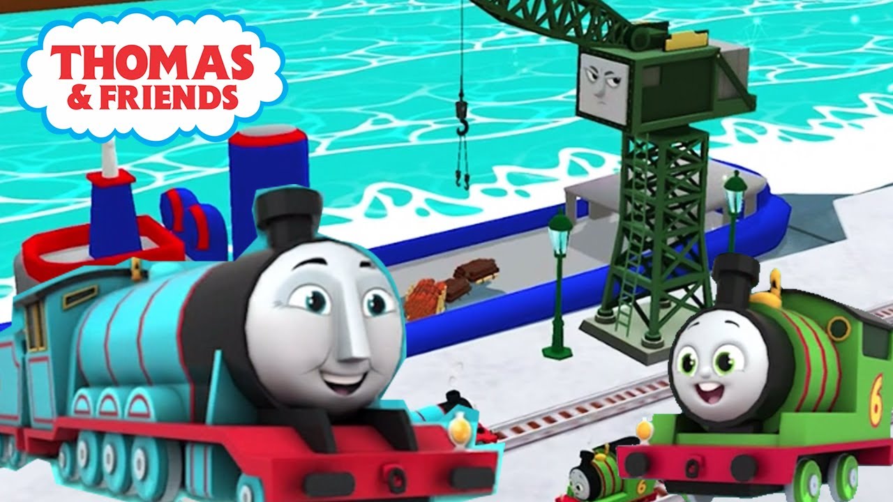 Thomas & Friends: Magical Tracks - Mini Gordon and James Help Cranky ...