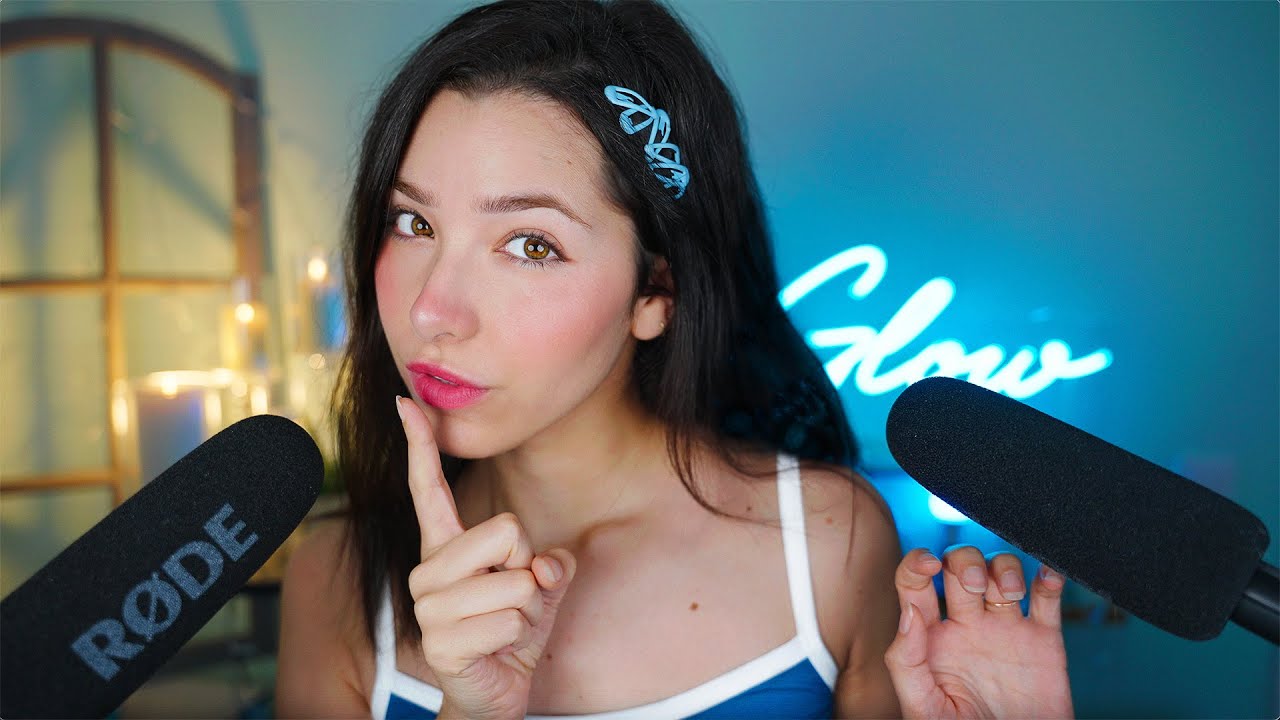 4K ASMR: Whispers up in your ears (Sensitive Mics) - YouTube