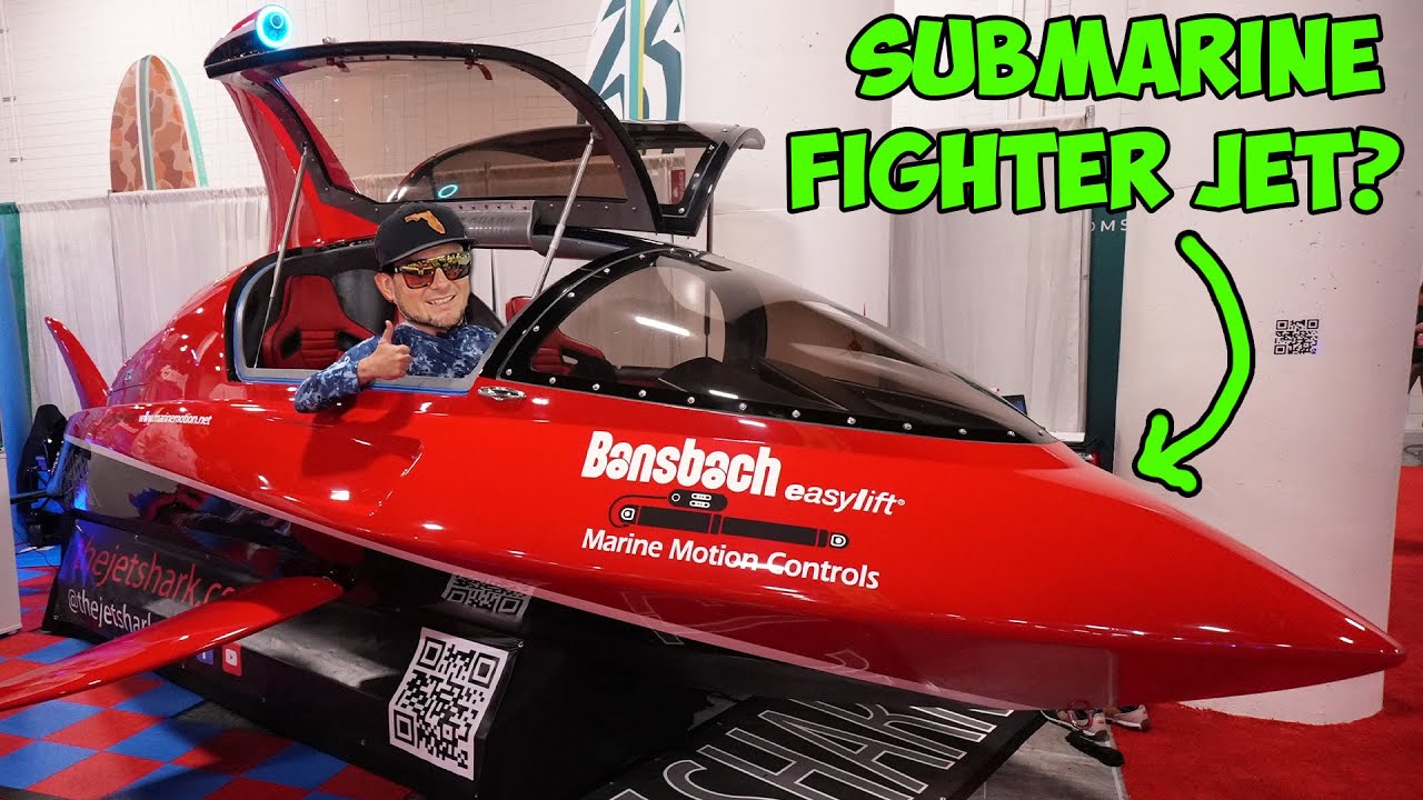 The MOST INSANE Watercraft at Worlds LARGEST Boat Show - YouTube