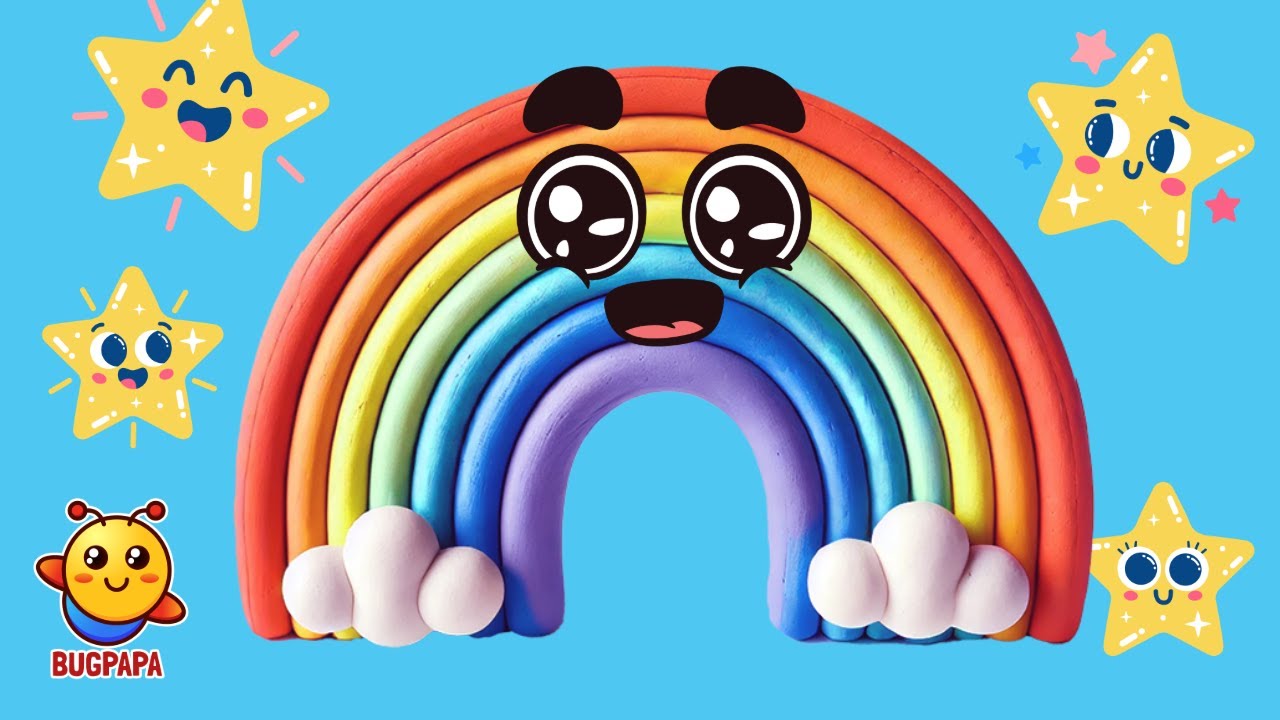 Goodnight, Little Rainbow | Bedtime Story for Kids | Bugpapa - YouTube