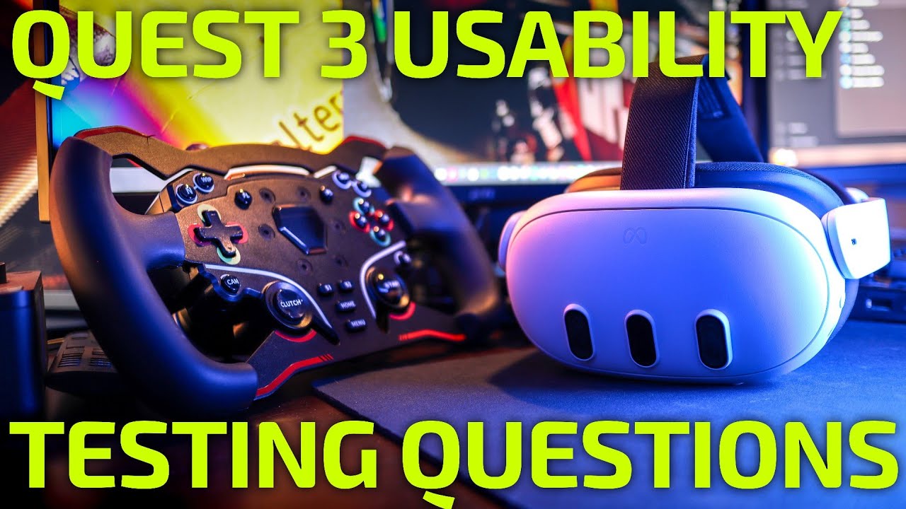 Quest 3 Sim Racing Battery Life Test, PC VR Specs and More | Answering ...