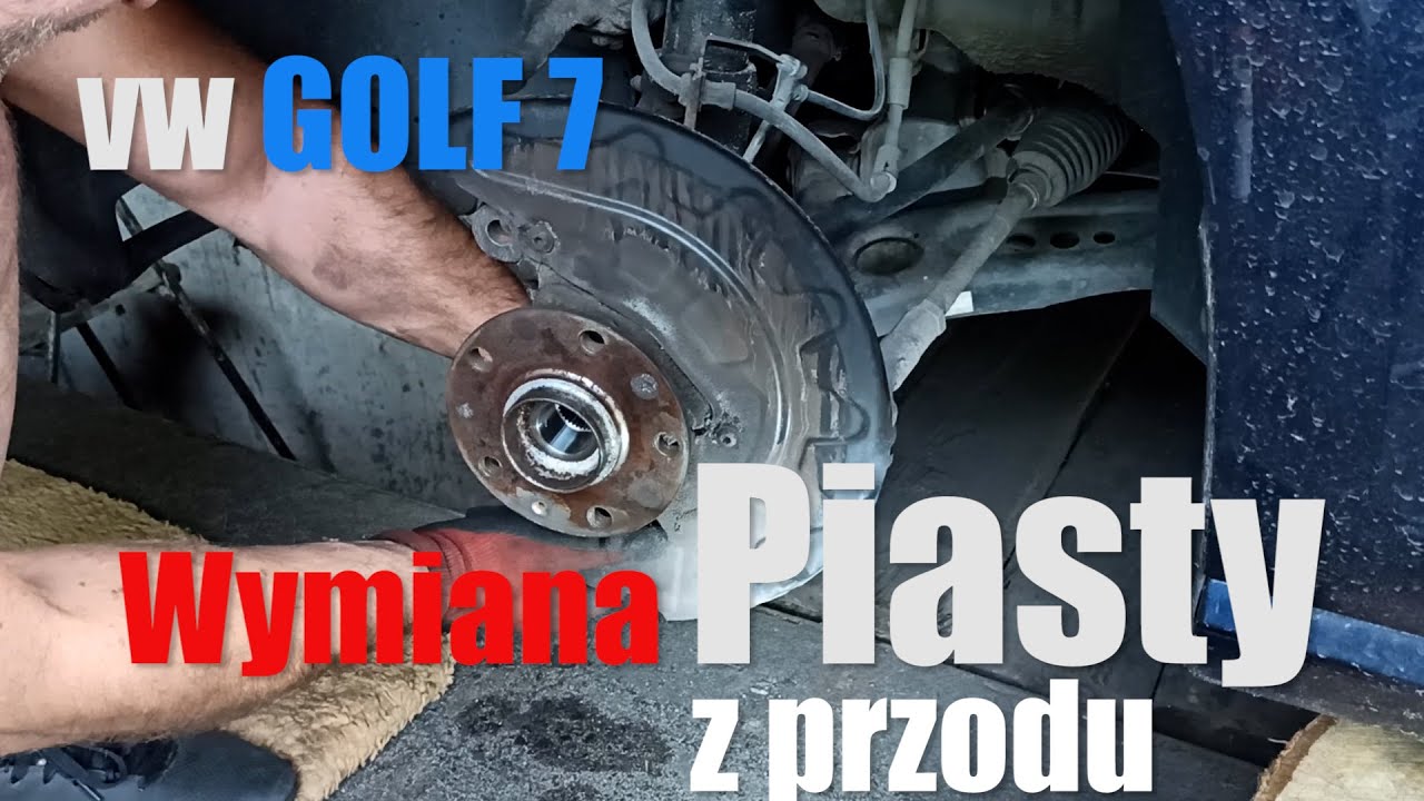 VW Golf 7 1.6 TDI [CLHA] Wymiana Piasty Przód - YouTube