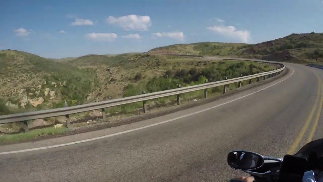 Wyoming Motorcycle ride on Hwy 191 Northbound (Mike Decker # ...
