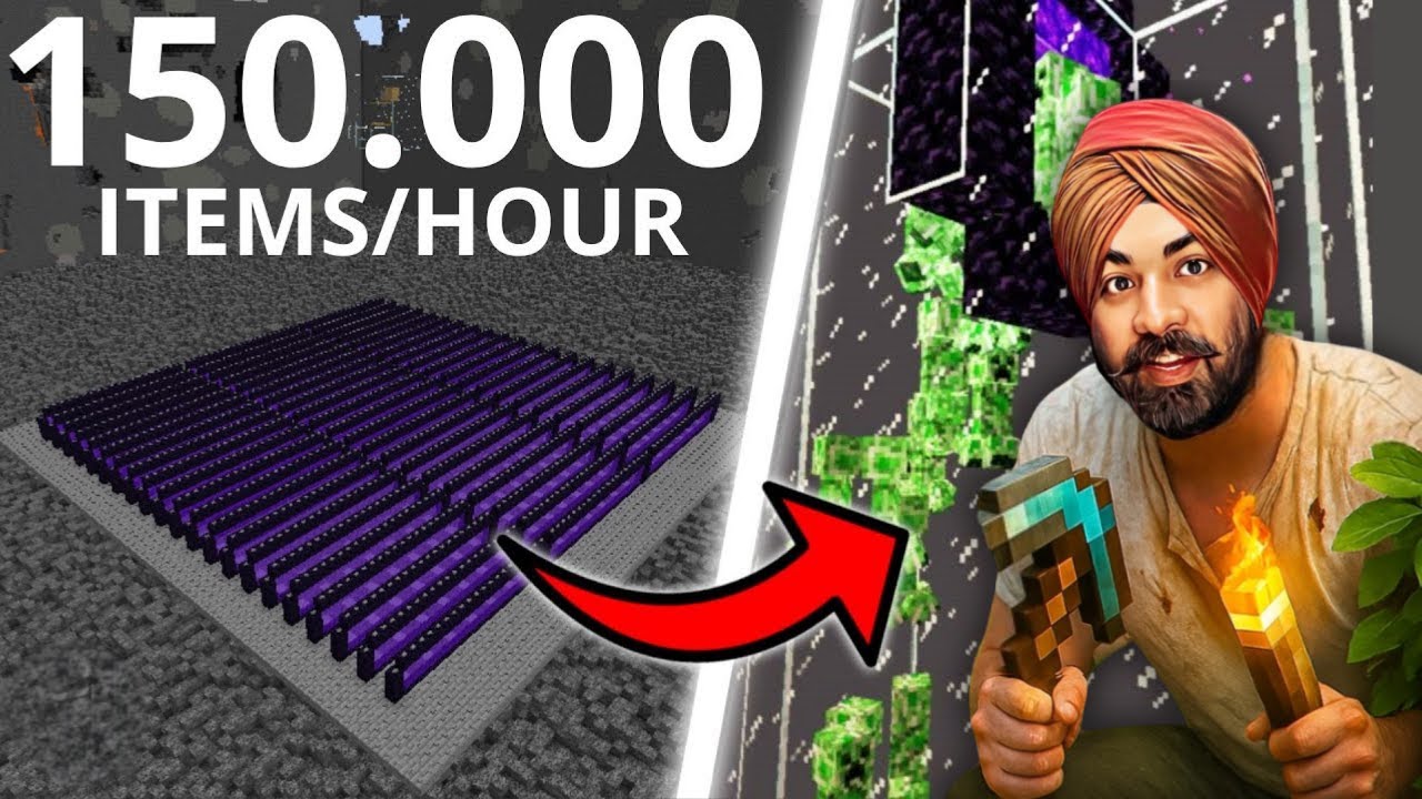 Minecraft | Insanely Fast Creeper Farm Build 😱 - YouTube
