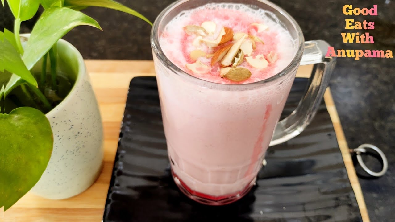 Lassi Recipe | लस्सी रेसिपी |Roohafza Lassi | How to make Lassi at home ...