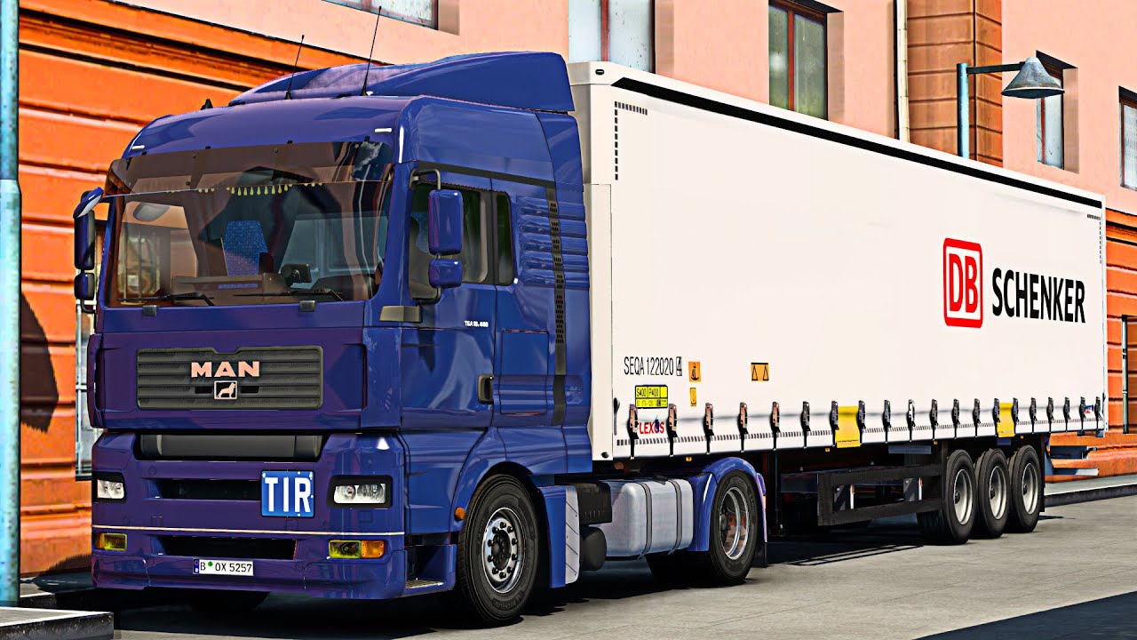 ETS2 1.46 | Wrocław - Brno | MAN TGA | Cargo 15t - YouTube