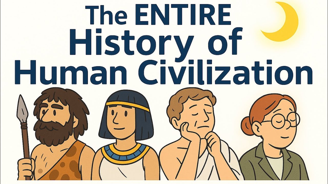 The ENTIRE History of Human Civilization – 3 Hours | History for Sleep ...