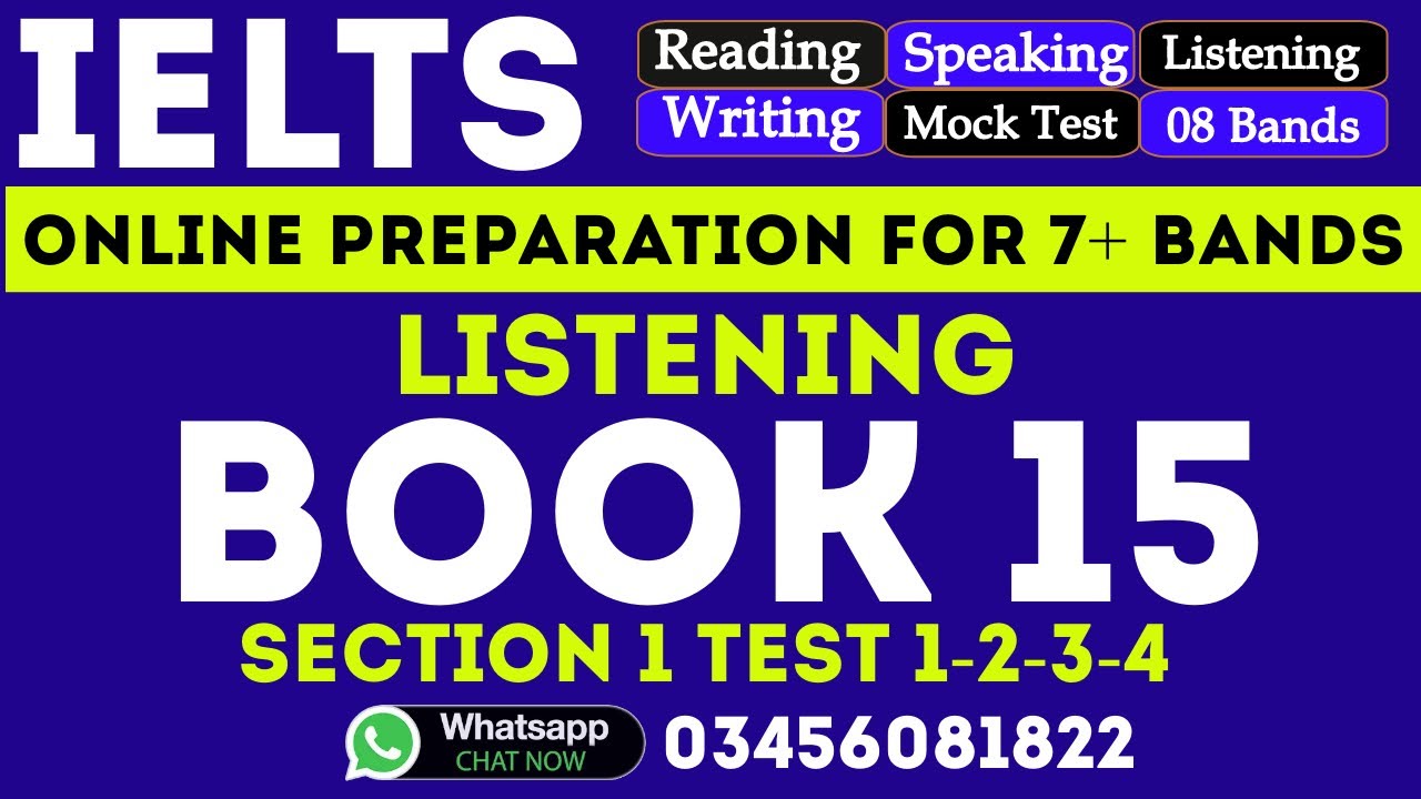 Cambridge IELTS Book 15 Section 1 Listening Test 1 Test 2 Test 3 cambridge-ielts-book-15-section-1-listening-test-1-test-2-test-3