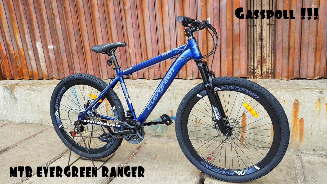 Sepeda Gunung EVERGREEN Ranger 585 Super Sport Shimano Equip - YouTube