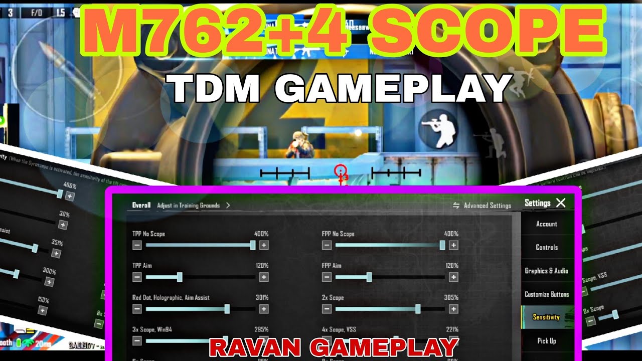 BGMI NEW UPDATE TDM GAMEPLAY M762+4 SCOPE #bgmi #bgminewupdate # ...