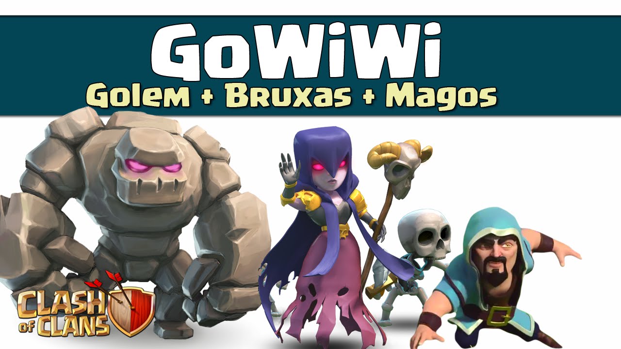 GOWIWI - Golens + Bruxas + Magos - Estratégia 100% (3 estrelas) p ...