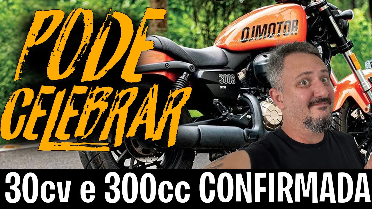 PODE COMEMORAR: NOVA MOTO CUSTOM 300 cc e 30cv CONFIRMADA pra o BRASIL ...