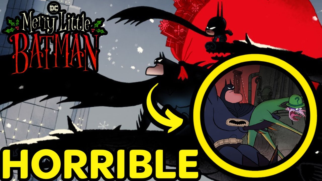 Why MERRY LITTLE BATMAN (2023) Is Awful! ☃️ DC Animation Movie Review ...