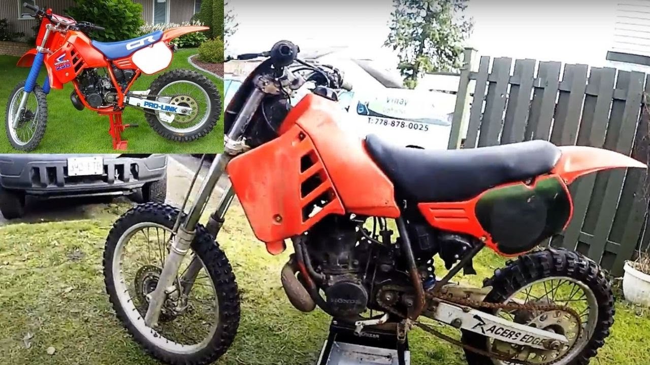 Absolutely Amazing $180 CR250 dirtbike rebuild! - YouTube