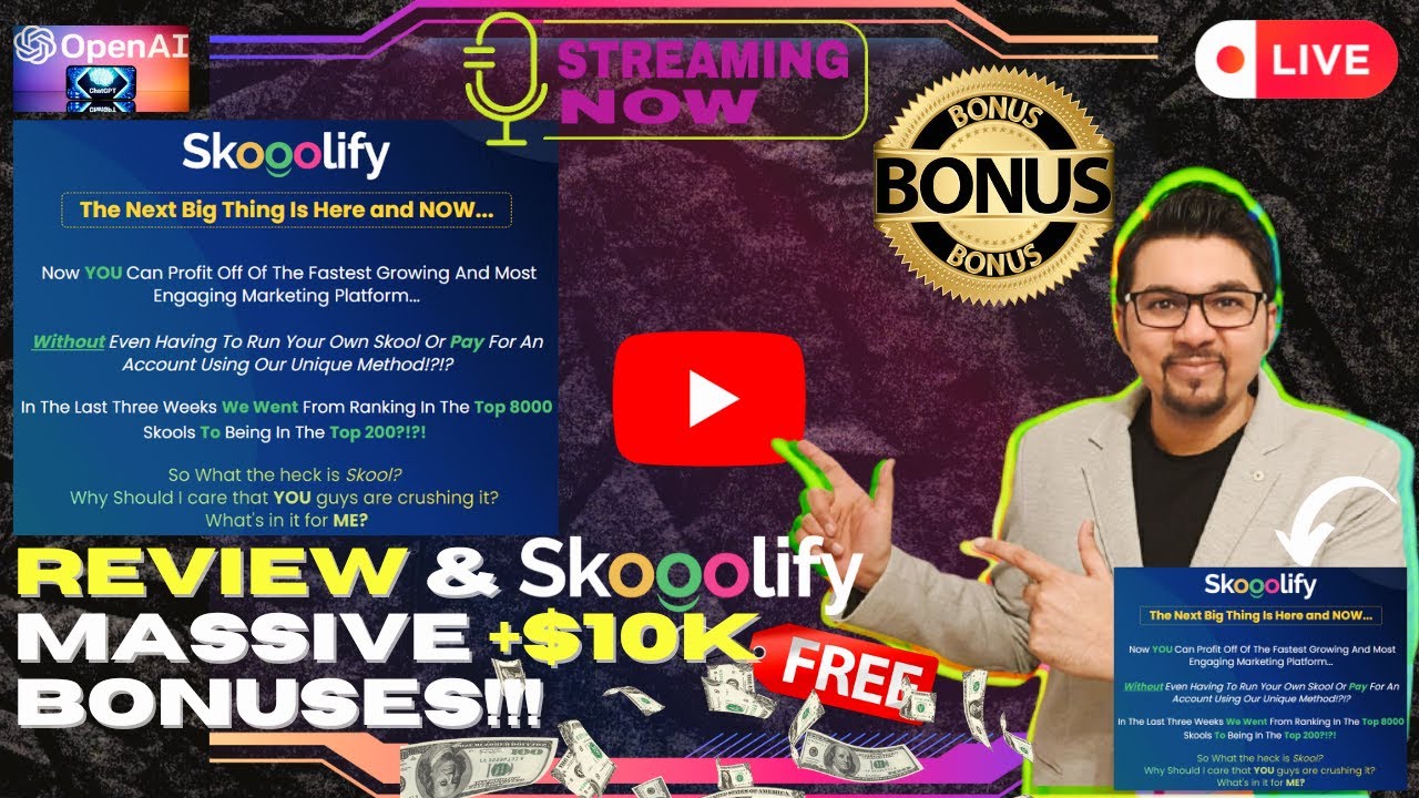 Skooolify Review⚡💻[LIVE] Be Part of the First-Ever Affiliate System for Skool📲⚡FREE 10K Bonuses💲 ...