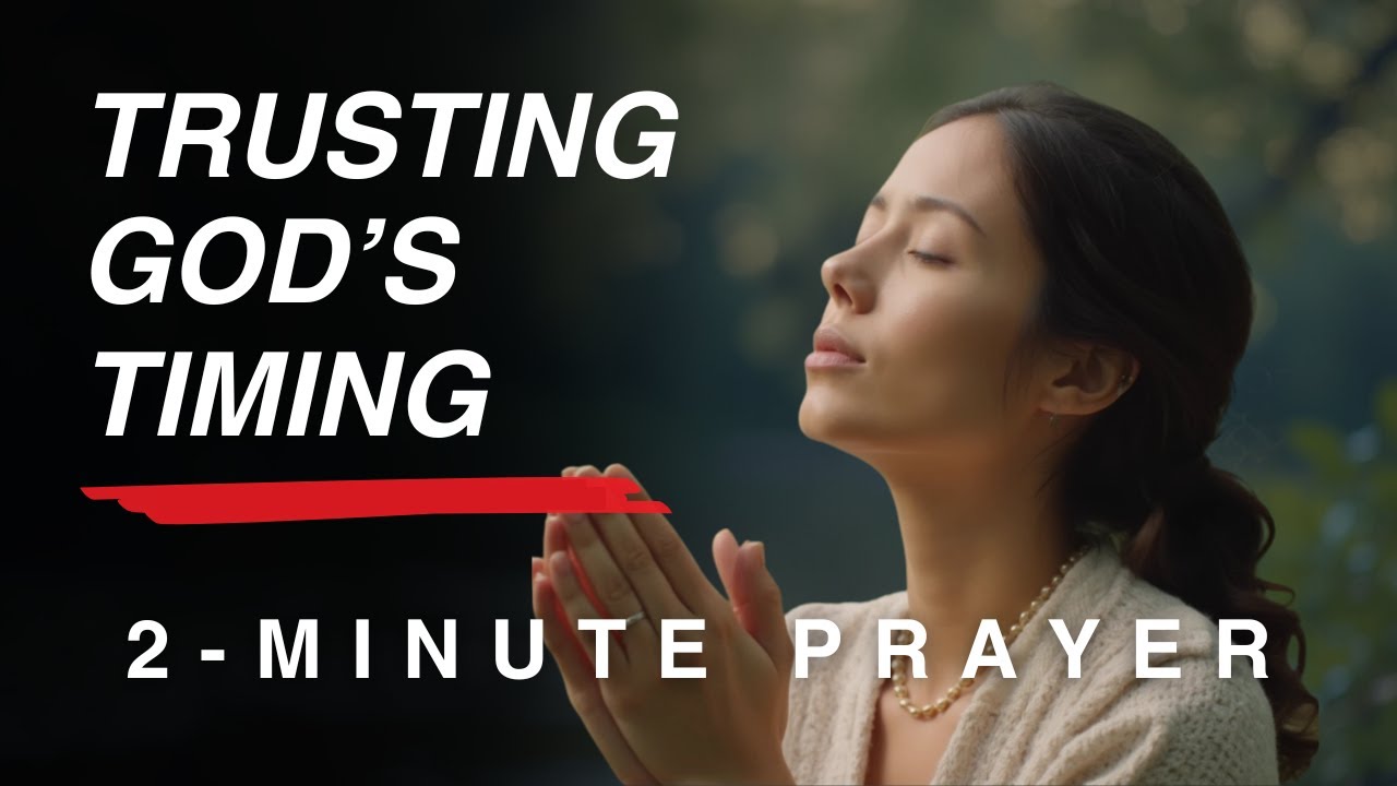 Catholic Prayer - Trusting God's Timing | Short Morning Prayer - YouTube