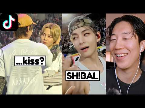 BTS TikTok Edits because I'M NOT MAD AND JEALOUS ANYMORE (i am)