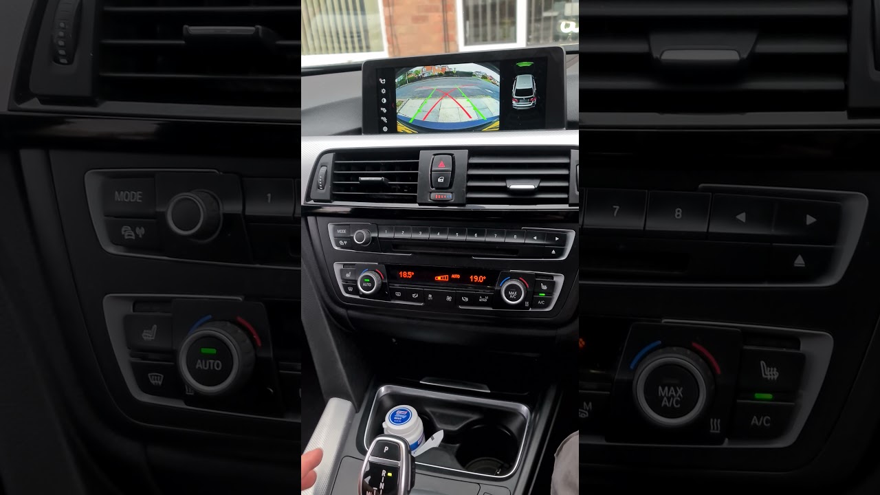 BMW f31/f30 reverse camera + front camera module fitted to NBT HU - YouTube