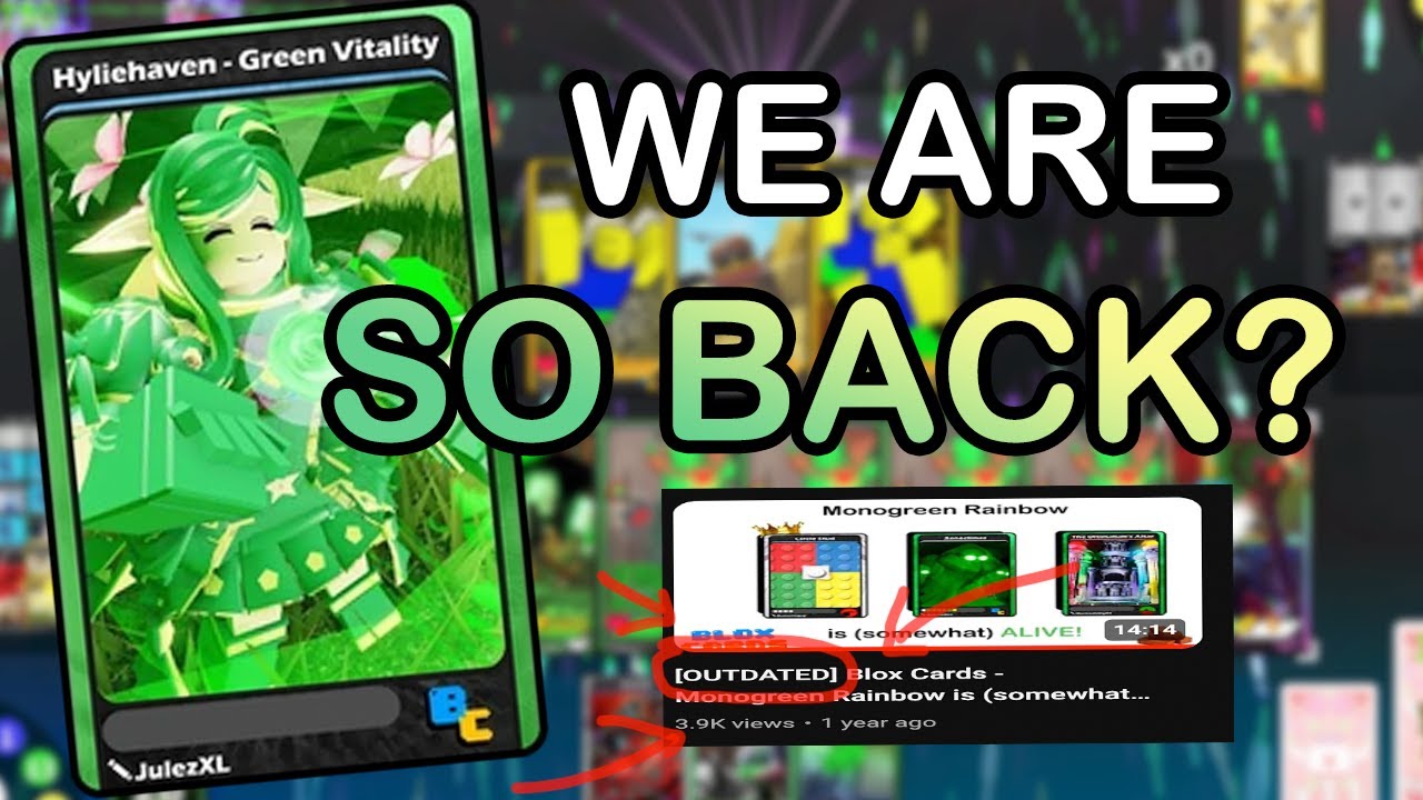 (OUTDATED AGAIN, really myr?) Blox Cards - Green Rainbow is SO BACK ...