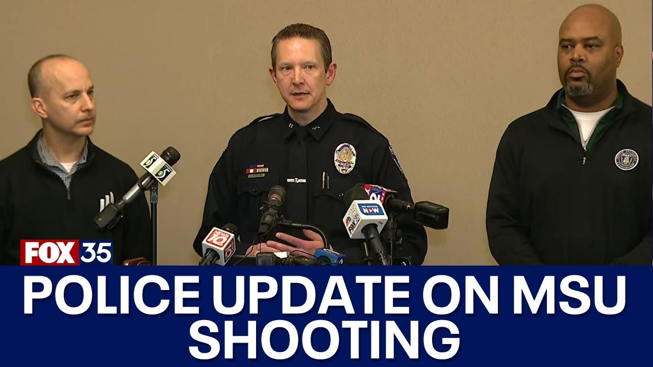 Michigan State shooting press conference: Suspected gunman found dead ...