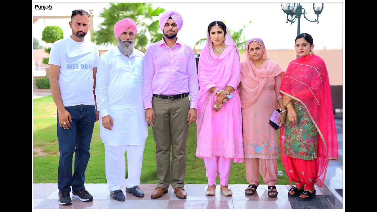 Navpreet Singh Weds Veerpreet Kaur Wedding Live || Punjab Studio ...