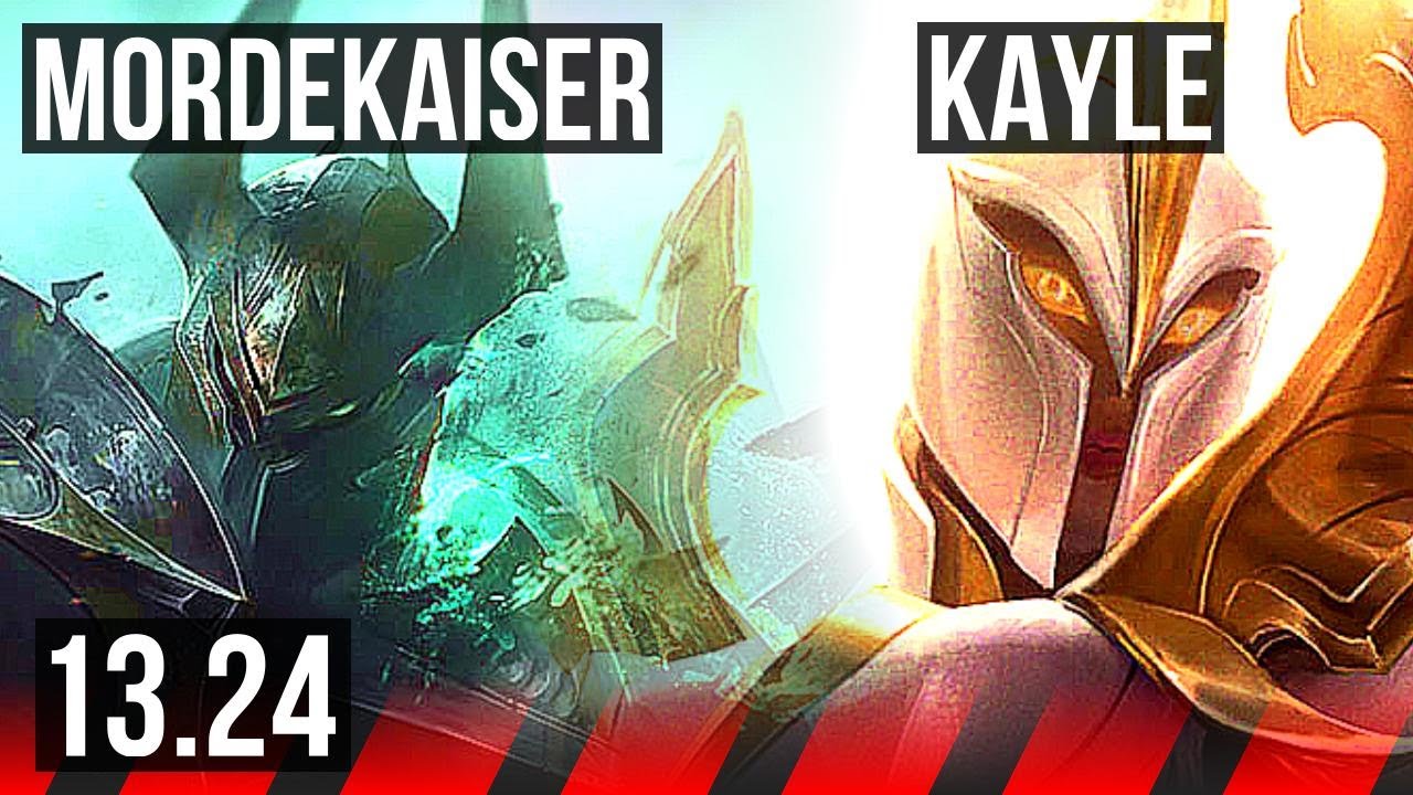 Morde Vs Kayle Top 7 Solo Kills 14 2 7 Rank 10 Morde Dominating